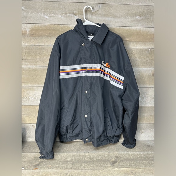 stan herman | Jackets & Coats | Vintage Fedex Stan Herman Full Zip ...